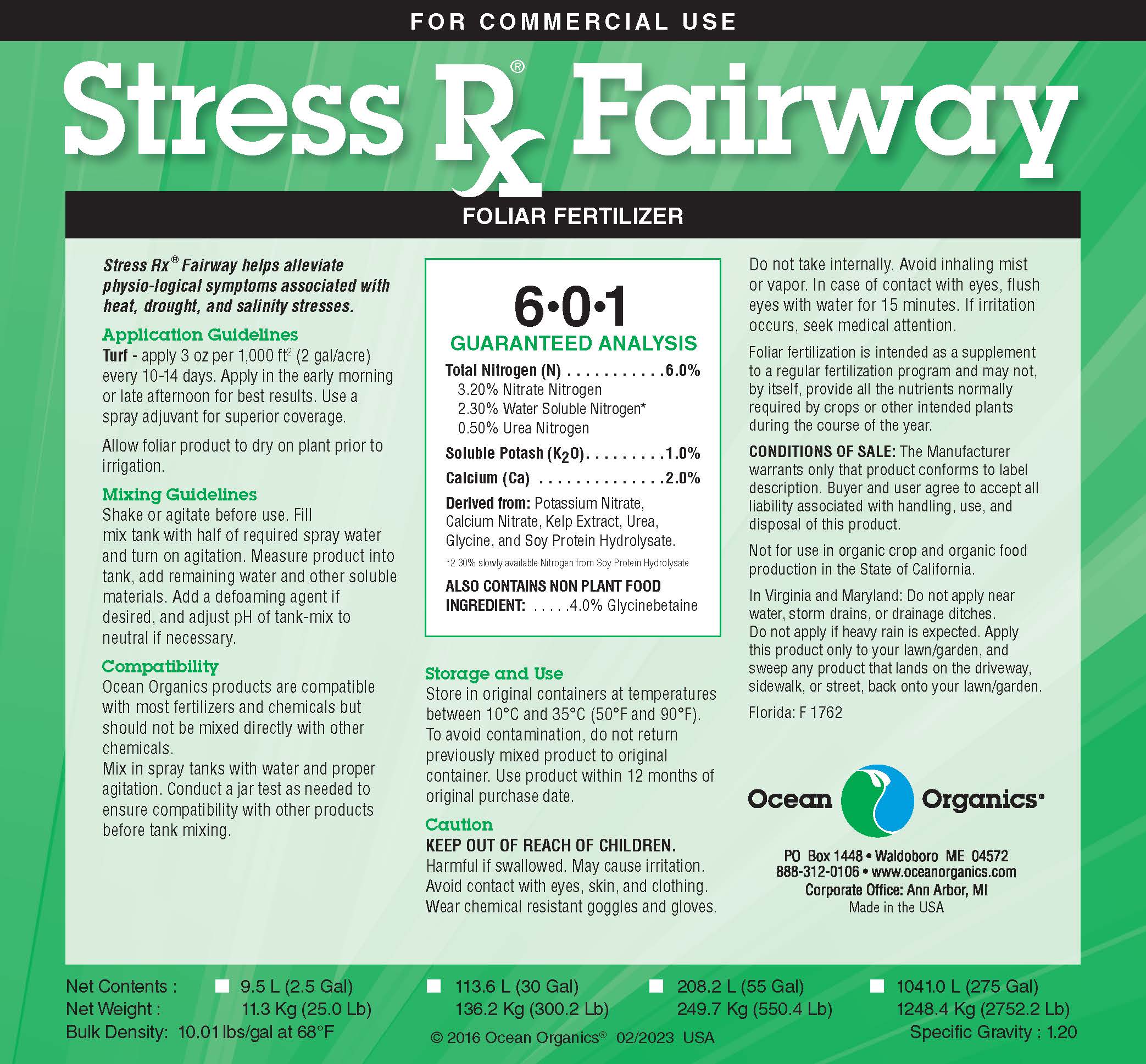 Stress Rx Fairway | Turf Management Best in Class | Fertilizer